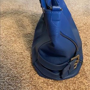 Marco Avane | Bags | Royal Blue Marco Avane Crossbody Leather Purse ...